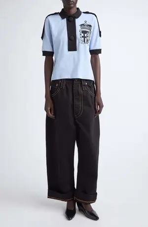 Vaquera Baby Barrel Jeans