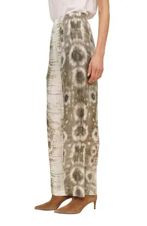Bella Dahl Wide Leg Snake Print Pants