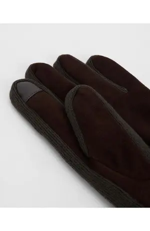 Barbour Magnus Suede Fleece Lined Gloves