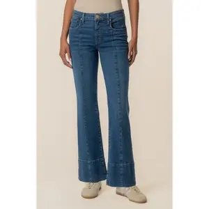 Kut From The Kloth Kelsey High Waist Raw Hem Ankle Flare Leg Jeans - Amazingly