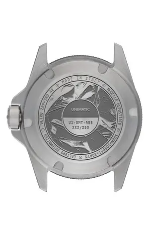 UNIMATIC Modello Uno U1-gmt Automatic Watch - Black