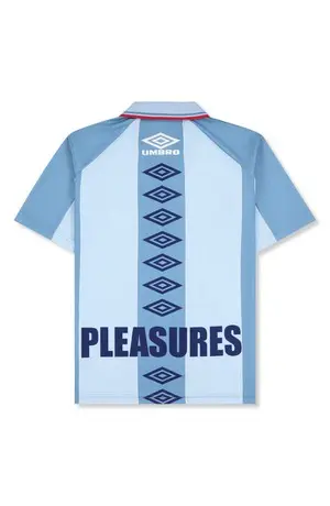 PLEASURES X Umbro Two Cats Short Sleeve Jersey