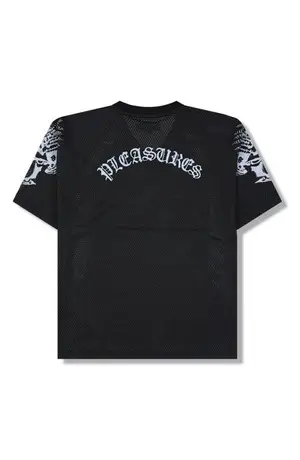 PLEASURES Screws Mesh Football Jersey