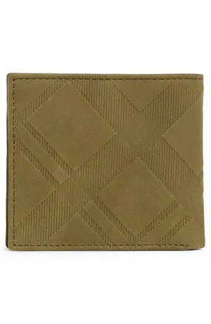Barbour Beith Tartan Nubuck Leather Wallet