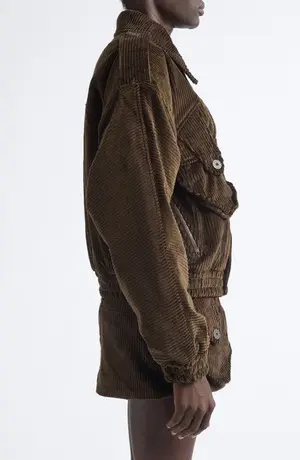 Vaquera Padded Cotton Corduroy Jacket