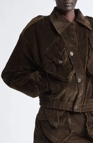 Vaquera Padded Cotton Corduroy Jacket