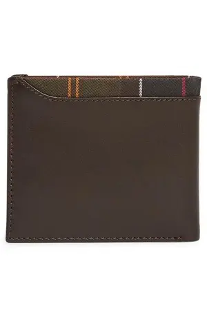 Barbour Brodick Leather Bifold Wallet