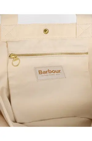 Barbour Heart Tote Bag - Ecru/classic