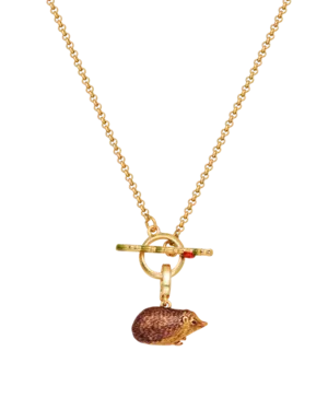 FABLE ENGLAND Ladybird & Hedgehog Toggle Necklace