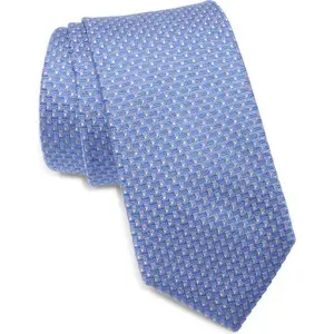 Nordstrom Kaiser Mini Silk Jacquard Tie - Indigo
