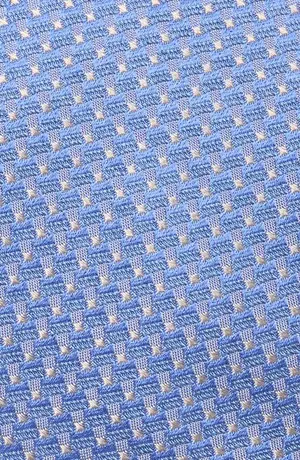 Nordstrom Kaiser Mini Silk Jacquard Tie - Indigo
