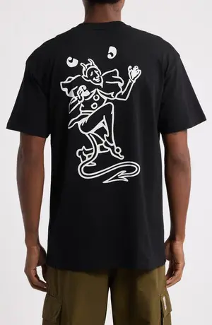 Carhartt Work In Progress Playing Card Organic Cotton Graphic T-shirt