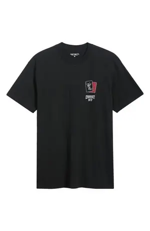 Carhartt Work In Progress Playing Card Organic Cotton Graphic T-shirt