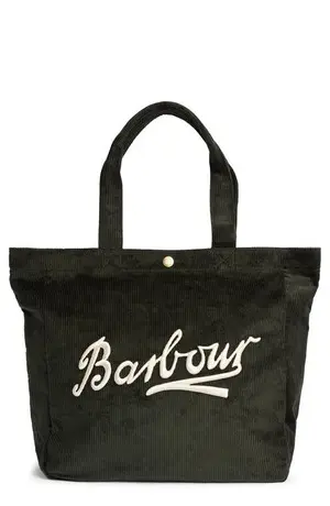 Barbour Carrick Cord Tote Bag