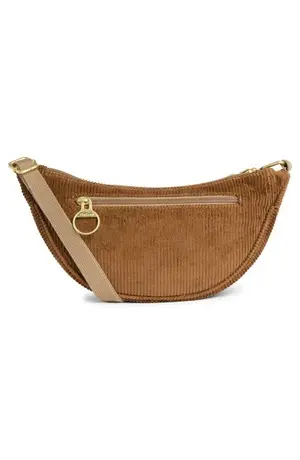 Barbour Mini Mia Cord Sling Bag - Brown