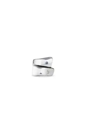 UNODE50 Sterling -plated Spiral Ring