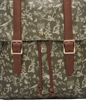 FABLE ENGLAND Flora Orla Scene Print Backpack