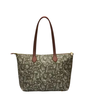FABLE ENGLAND Edith Orla Scene Print Tote Purse