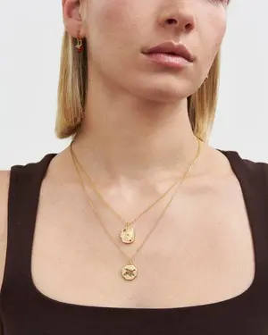 FABLE ENGLAND Wren & Blackberry Necklace