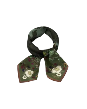 FABLE ENGLAND Orla Narrative Medium Square Scarf