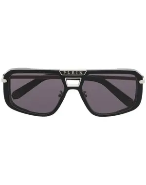 Philipp Plein Sunglasses Plein Legacy Hexagon - Black