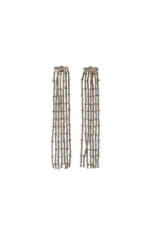 Brunello Cucinelli Frayed Earrings