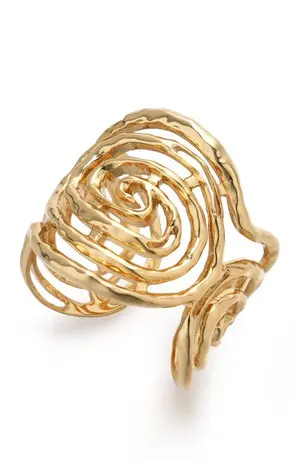 RETRO CHIC Eternal Spiral Small Ring