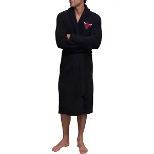 Barefoot Dreams Cozychic Chicago Bulls Robe - Black Multi