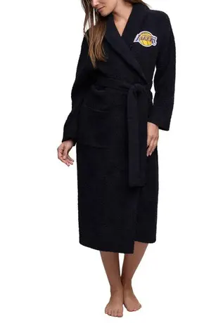 Barefoot Dreams Gender Inclusive Los Angeles Lakers Cozychic Robe