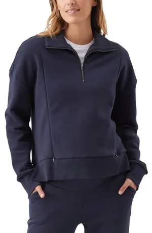 RIPE MATERNITY Andi Nursing Sweat - Navy