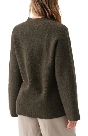 RIPE MATERNITY Starci Cable Long Sleeve Matertnity Sweater