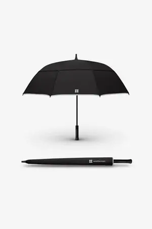 WEATHERMAN Walk Umbrella - Black