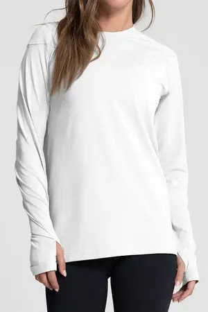 WEATHERMAN Unisex Upf 20+ Viscose Crewneck Sun Shirt