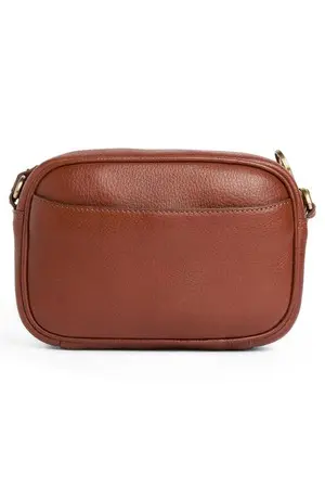 Barbour Daphne Mini Leather Crossbody Bag - Brown