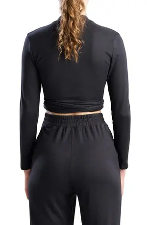Natori Cozy Essentials Wrap Top