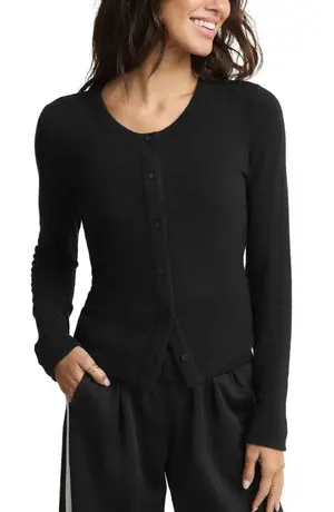 Beyond Yoga Luxelayer Fitted Cardigan - Black