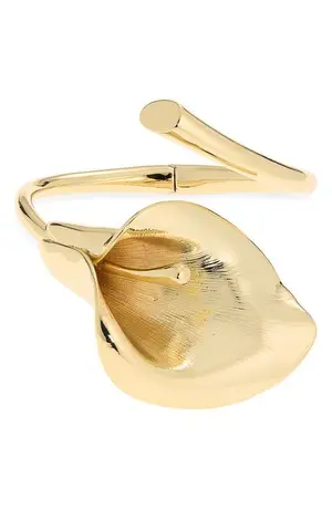 Carolina Herrera Calla Lily Bracelet - Gold