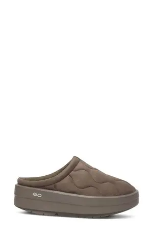 OOFOS Oomega Posh Mule - Truffle