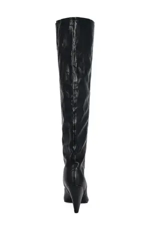 AZALEA WANG Rembrandt Pointed Toe Knee High Boot