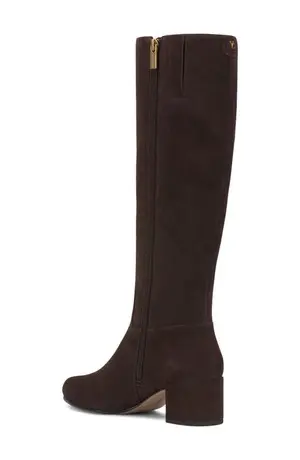 Vince Camuto Pazzla Leather Knee High Boot - Brownie