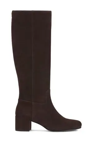 Vince Camuto Pazzla Leather Knee High Boot - Brownie