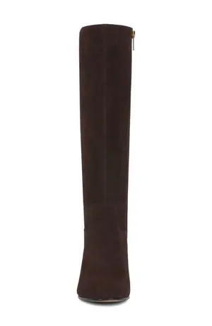 Vince Camuto Pazzla Leather Knee High Boot - Brownie