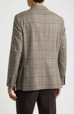 JACK VICTOR Midland Plaid Wool & Cashmere Sport Coat