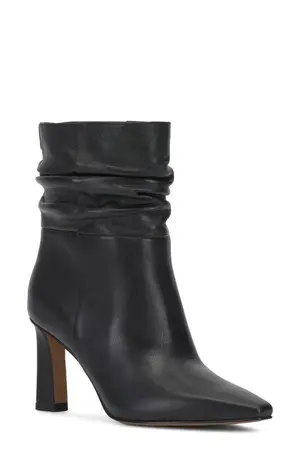 Vince Camuto Grenna Leather Bootie Black