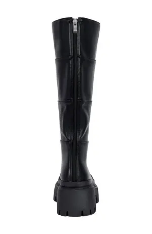 AZALEA WANG Marguerite Faux Leather Knee High Boot