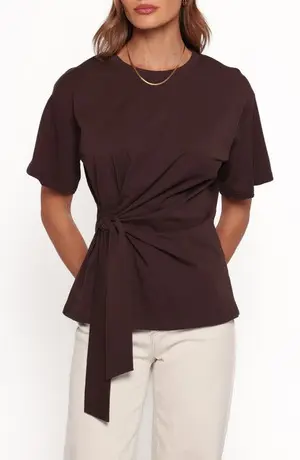 PETAL & PUP Devina Knot T-shirt