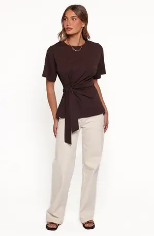 PETAL & PUP Devina Knot T-shirt