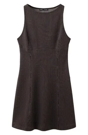 Mango Pinstripe Minidress