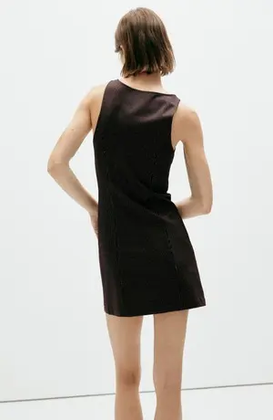 Mango Pinstripe Minidress