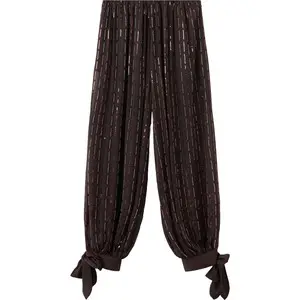 Mango Sequin Harem Pants